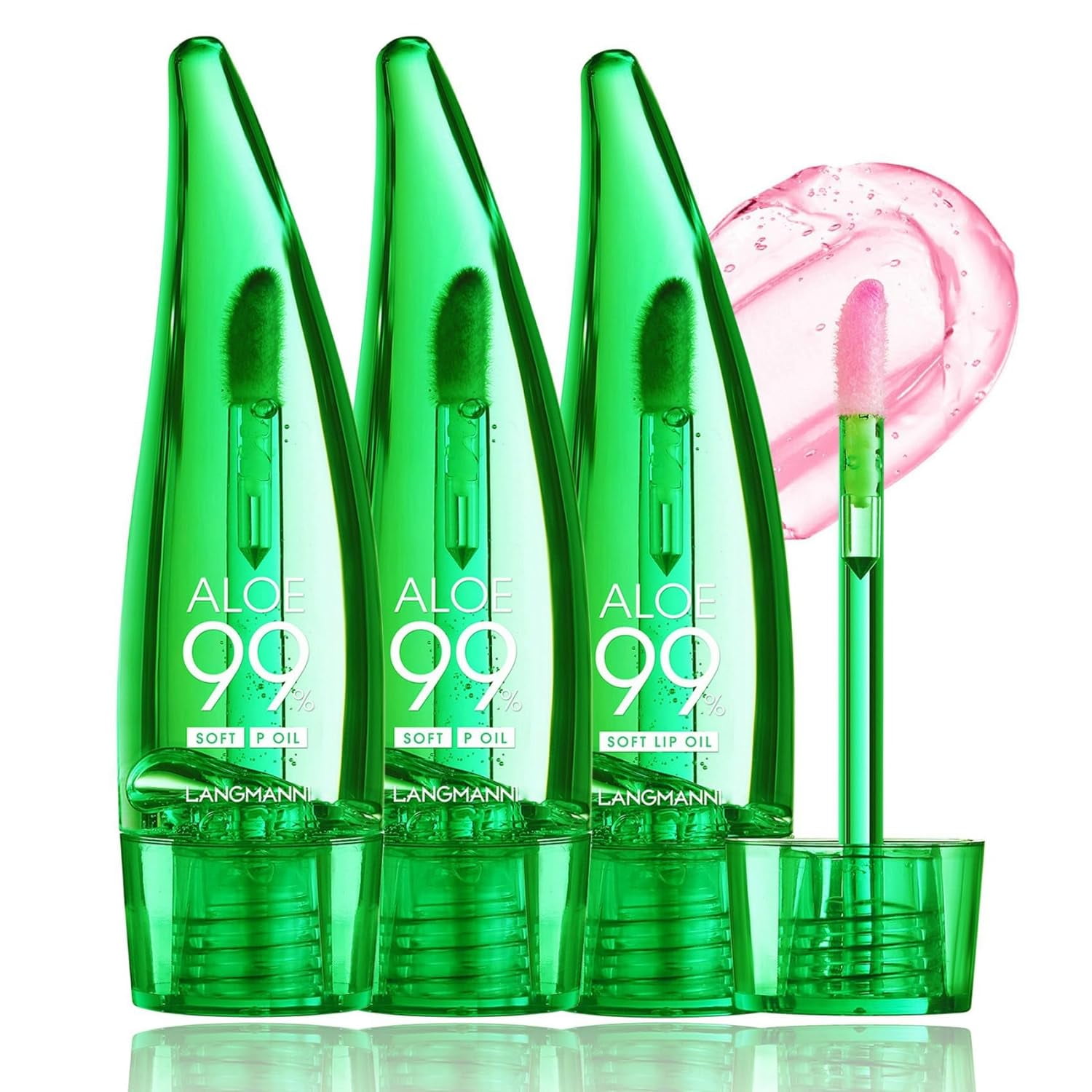 Aloe Vera Lip Balm Set, Magic Color Changing Lipstick Gift Set, Long ...