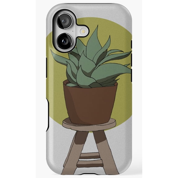 Aloe Vera Plant Drawing Botanical Art Phone Case for iPhone 11 12 13 14 ...