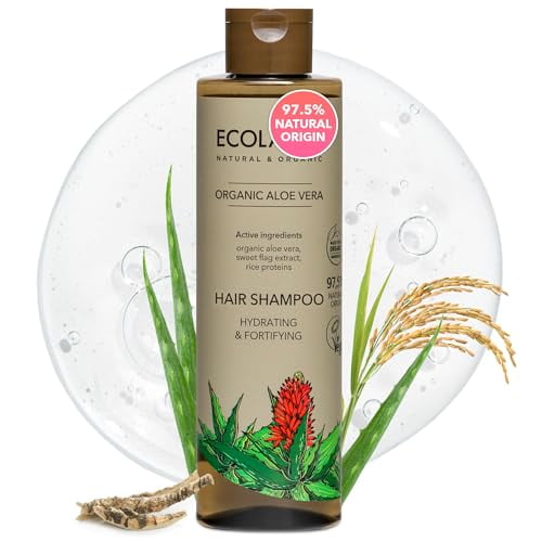 Aloe Vera Shampoo with Organic Aloe Vera Juice – Hydrating & Fortifying ...