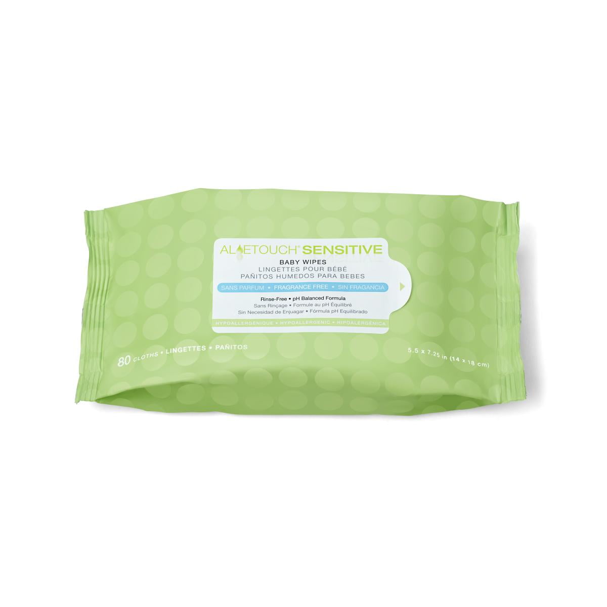 Aloetouch Sensitive Personal Cleansing Baby Wipes - Walmart.com