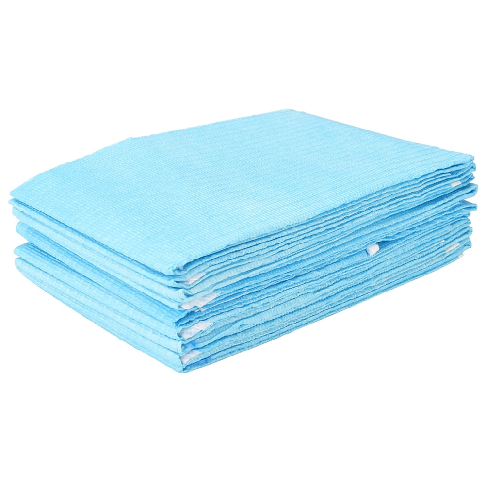 Aloha 10pcs Disposable Dining Bib Seniors Elderly Disabled Patients Bib ...