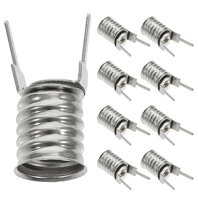 Aloha 10pcs Lamp Base Fixture Screw in Light Socket E10 Mini LED Bulb ...