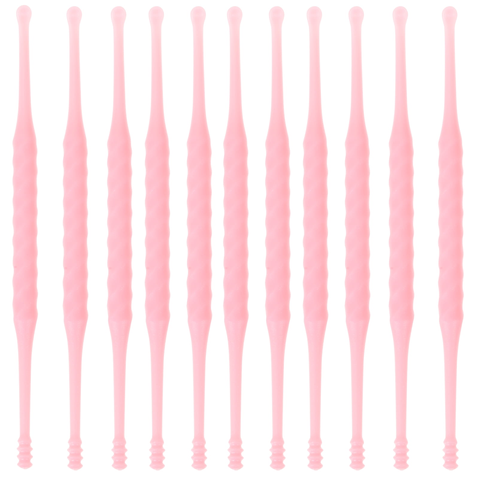 Aloha 12Pcs Plastic Earpick Ear Wax Picker Wax Remover Curette Ear ...