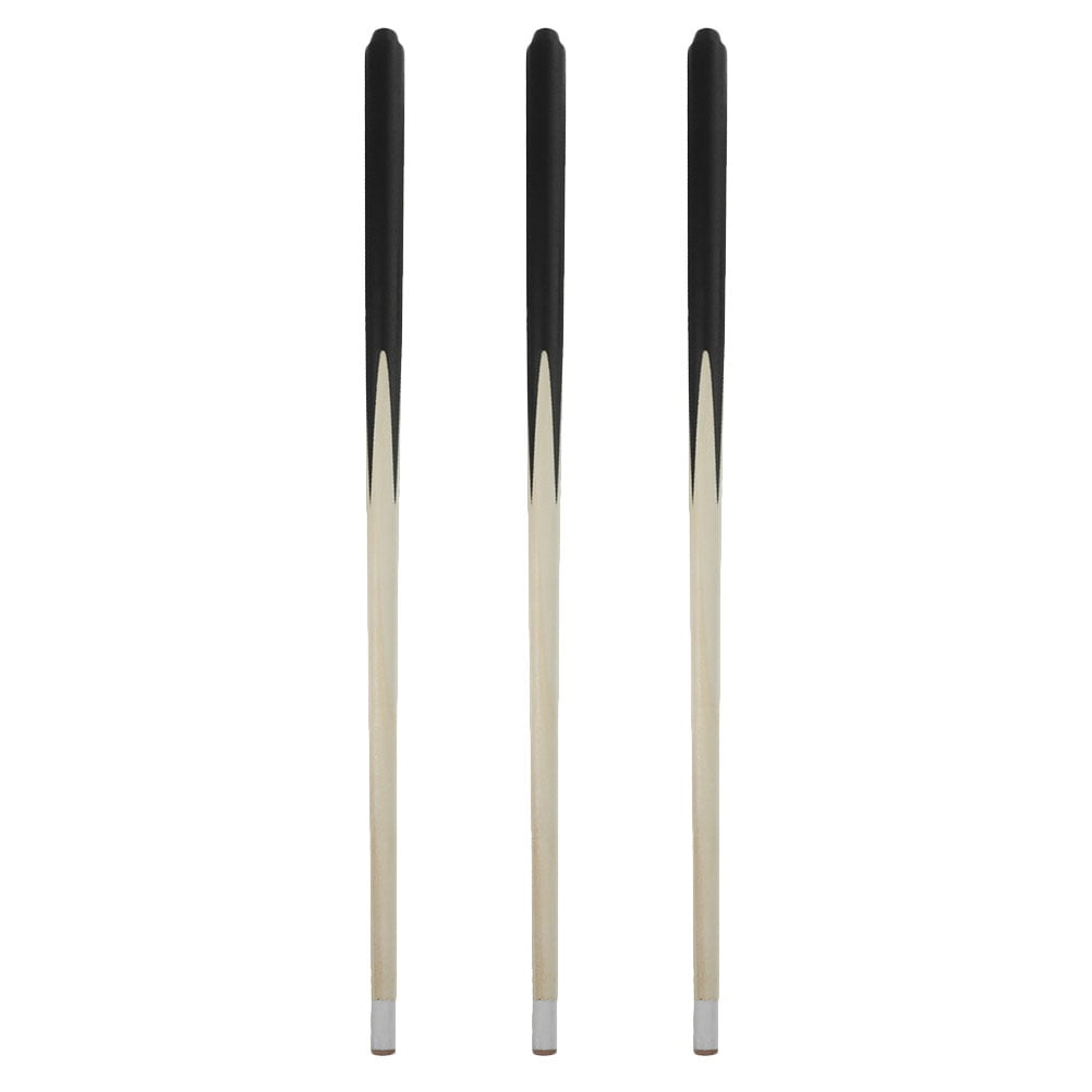 3-Piece Kids Pool Cue Set Wooden Mini Billiard Cue Sticks Short Size ...