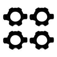 Clout Fitness Olympic Barbell Clamps Hex - Walmart.com