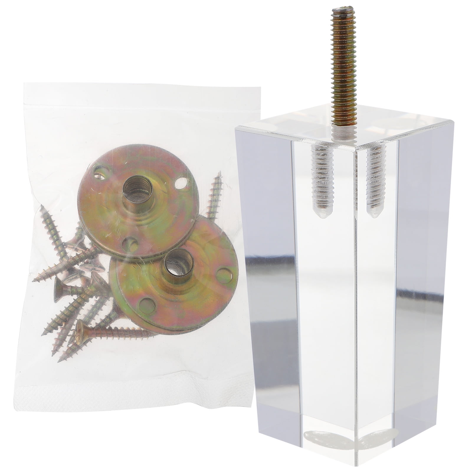 Aloha Acrylic Furniture Legs Modern Style Table Legs Transparent DIY ...