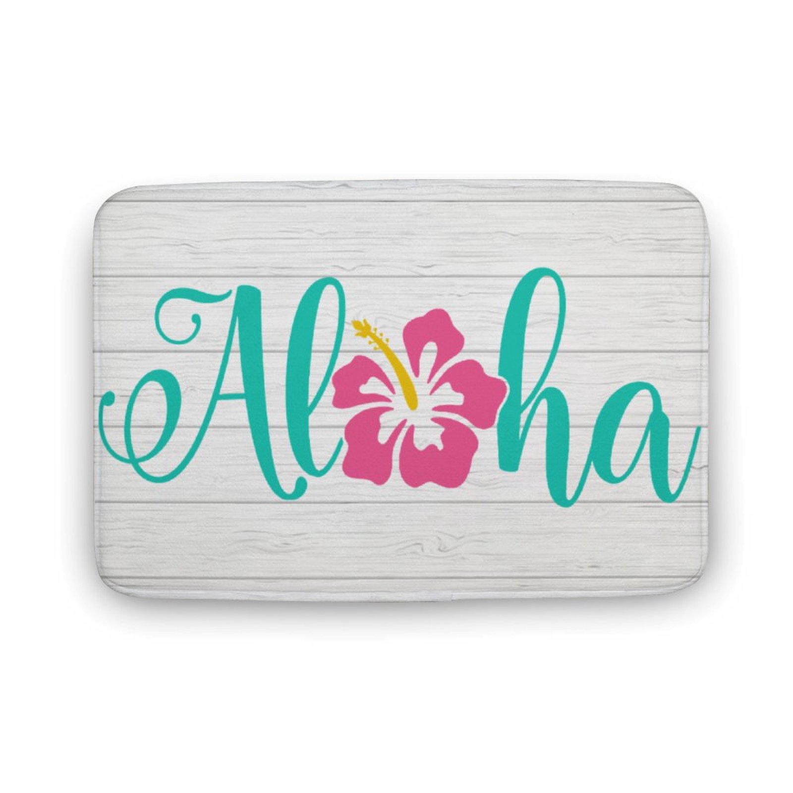 Aloha Bath Rugs 24"X16" Doormat Carpet For Bathroom Home Tub Living ...
