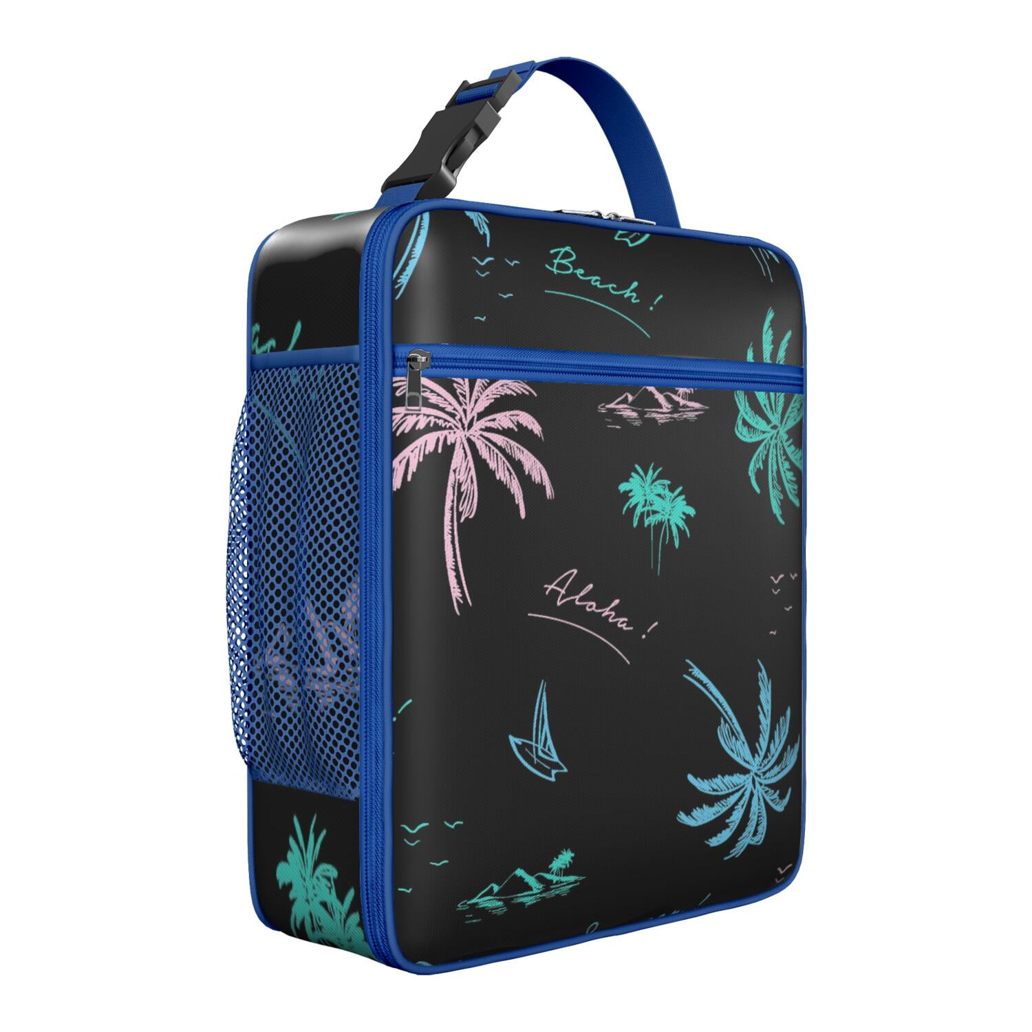 Aloha Beach Vacation Exotic Insulated Lunch Bag Hawaiian Tropical ...