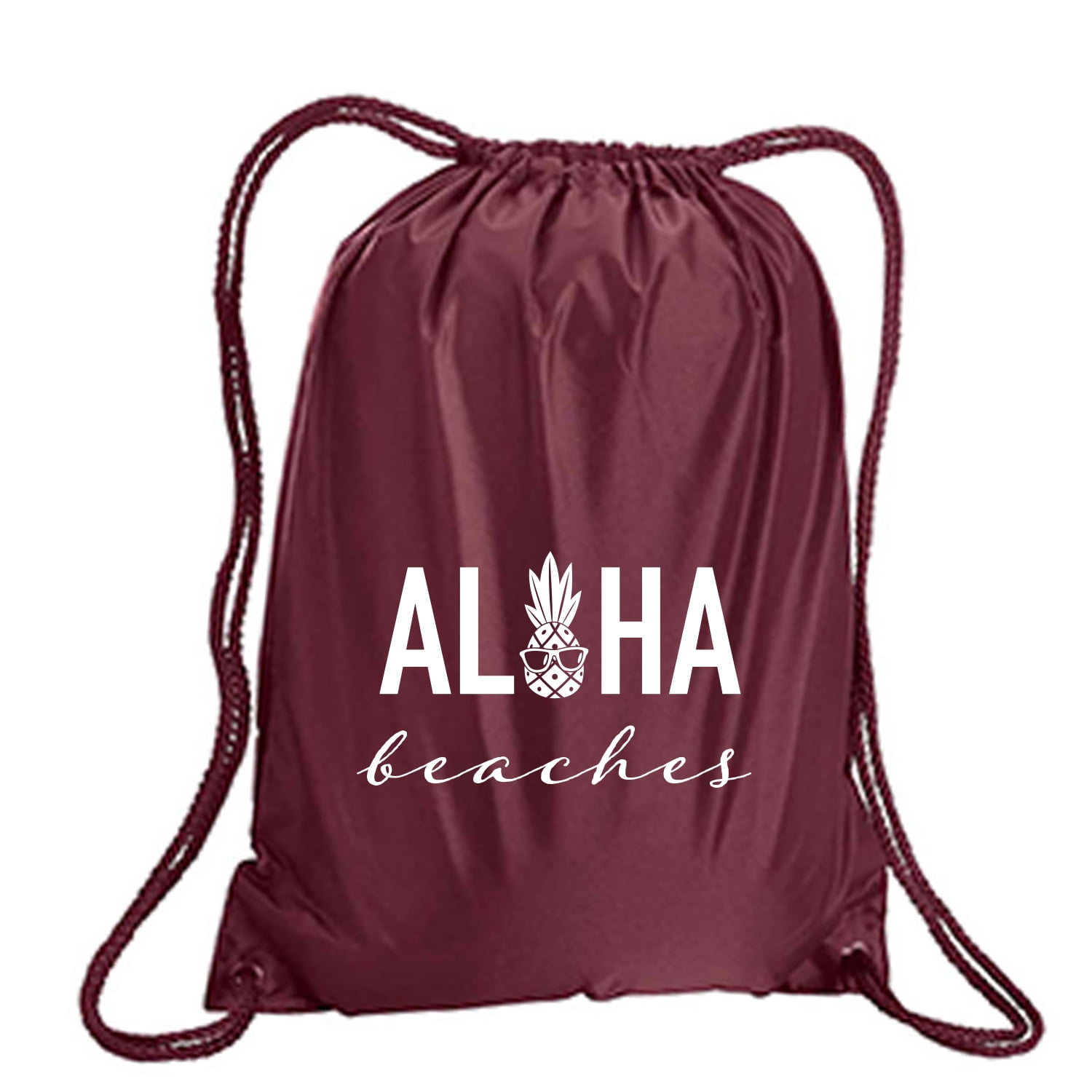 Aloha Beaches Pineapple Cinch Pack - Walmart.com