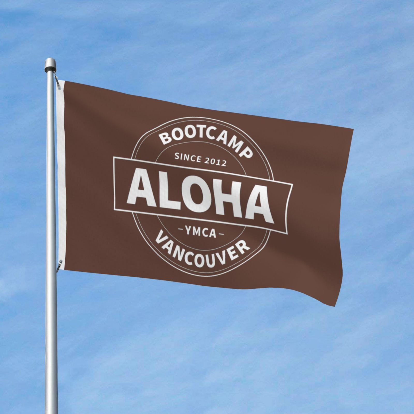 Aloha Bootcamp Ymca 3x5ft Double Sided Outdoor Decorative Flags ...