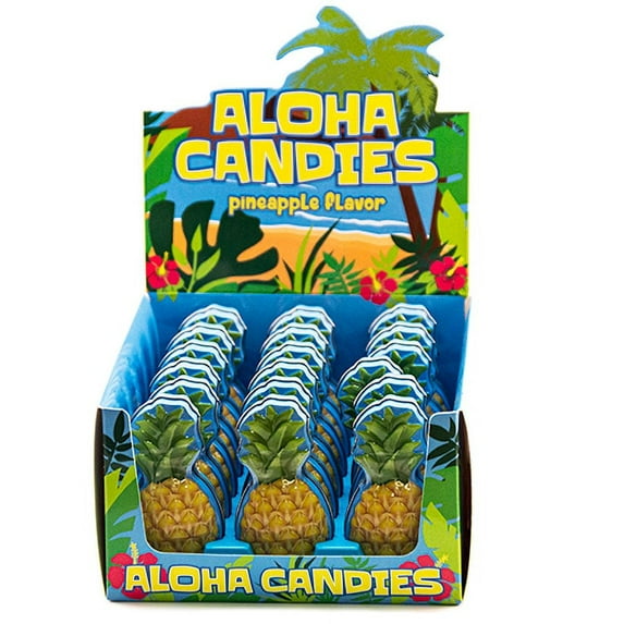 Aloha Candies Pineapple Candies, Hawaiian Island Collectible Tin, 0.7 ...