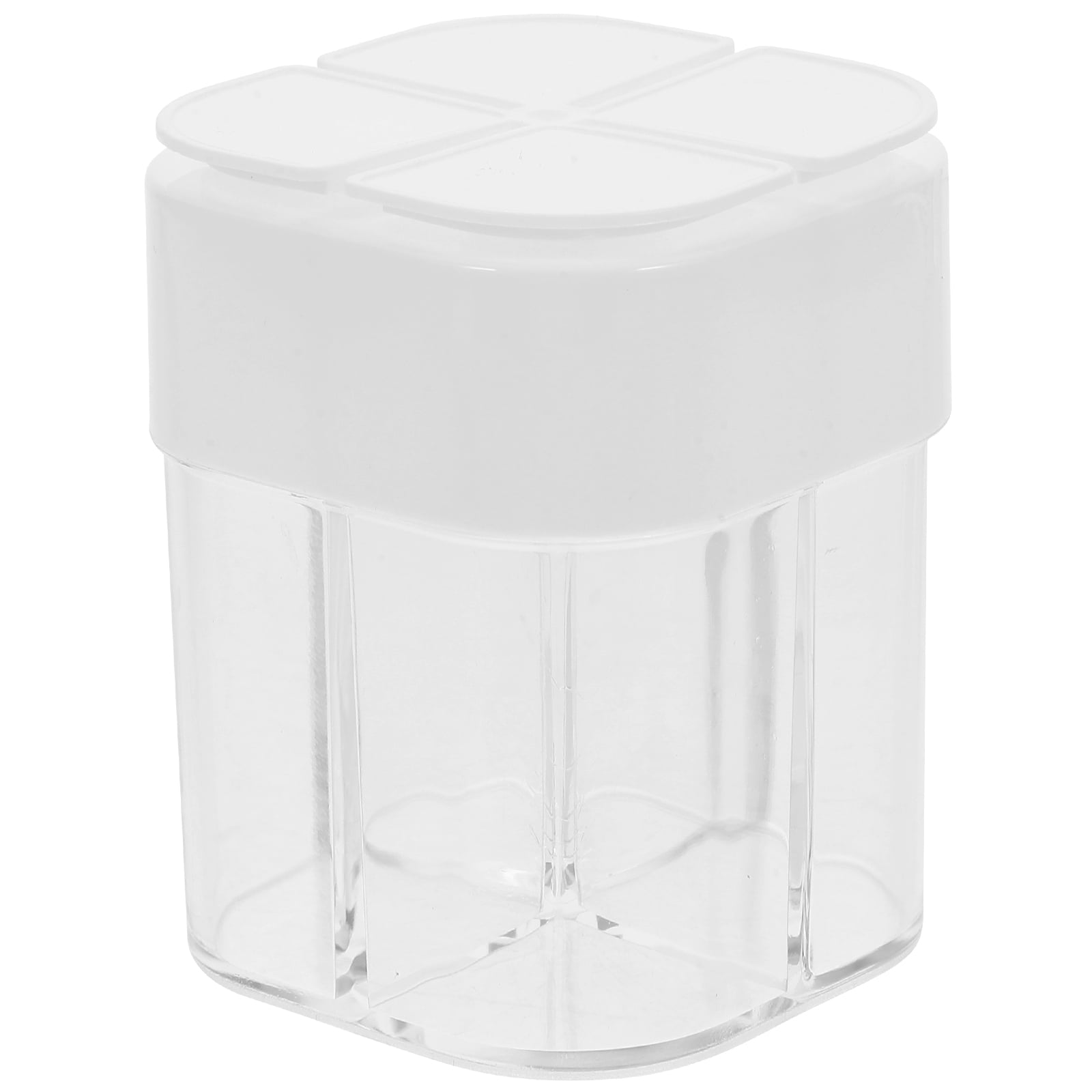 Aloha Compartments Multi-Grid Spice Storage Container Salt Sugar Pepper ...