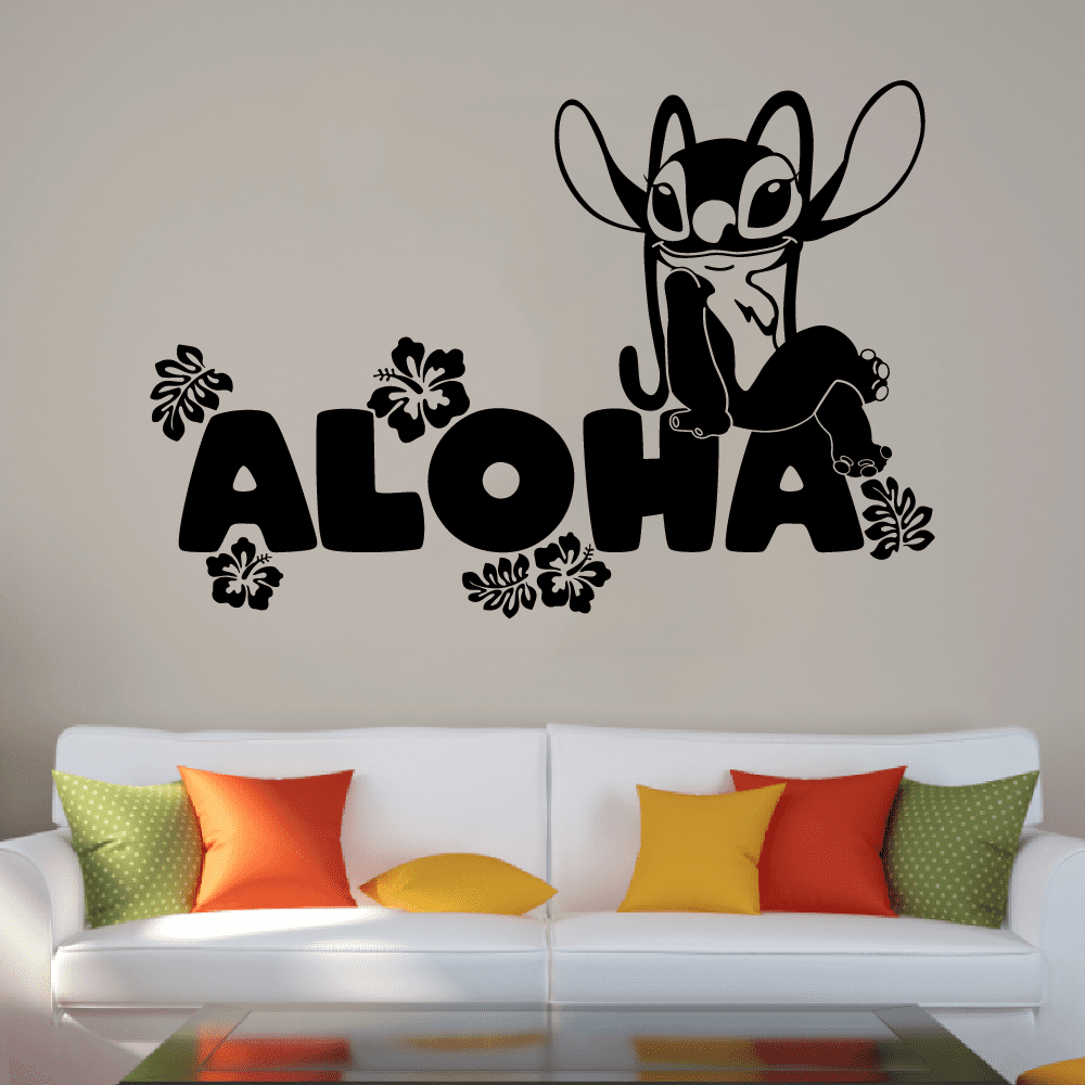 Aloha - Cute Lilo And Stitch Disney Movie Character Angel Stitch ...