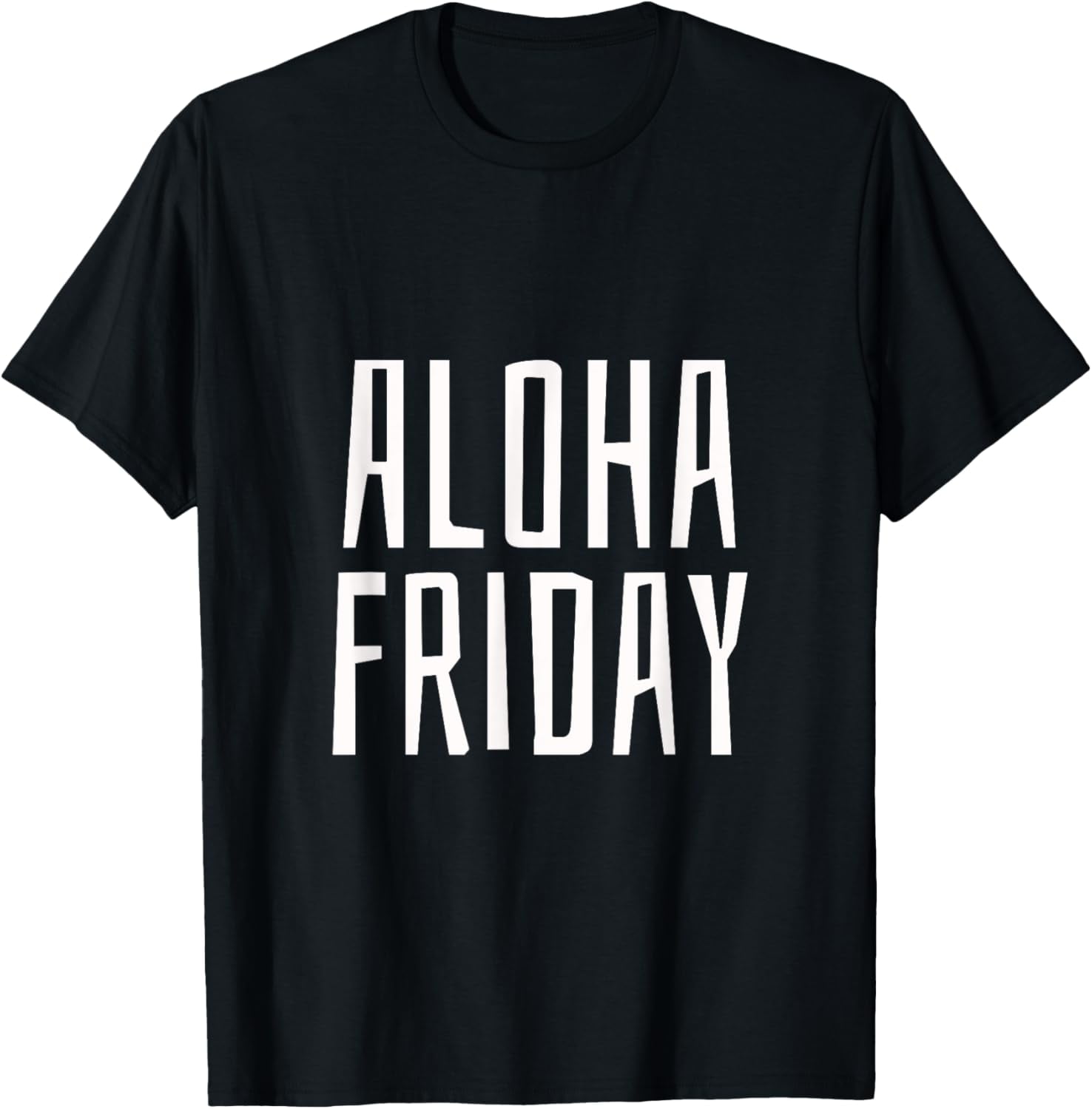 Aloha Friday Shirt Funny Hawaii Work Fun Tee - Walmart.com