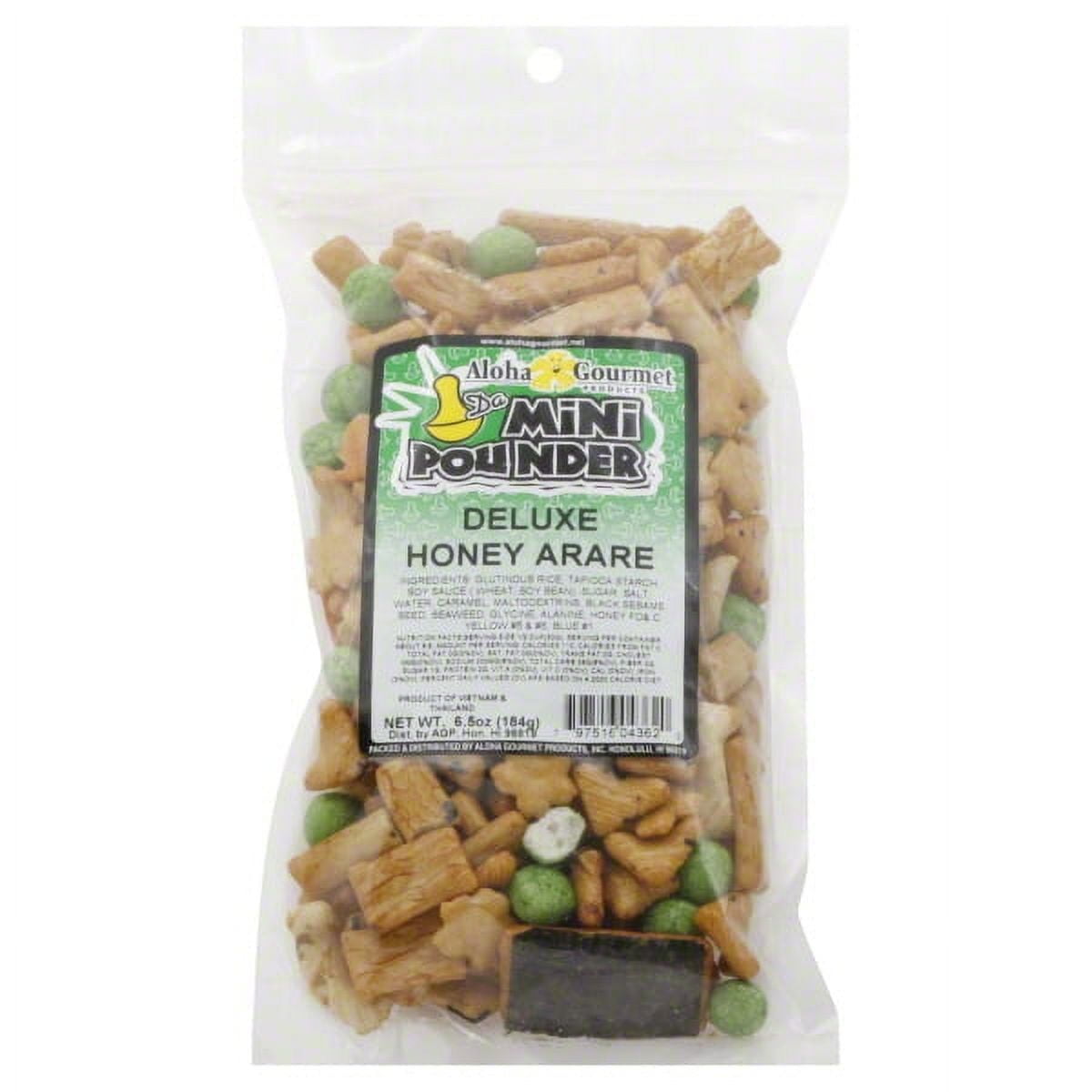 Aloha Gourmet Mini Pounder Deluxe Honey Arare, 6.5 Oz. - Walmart.com