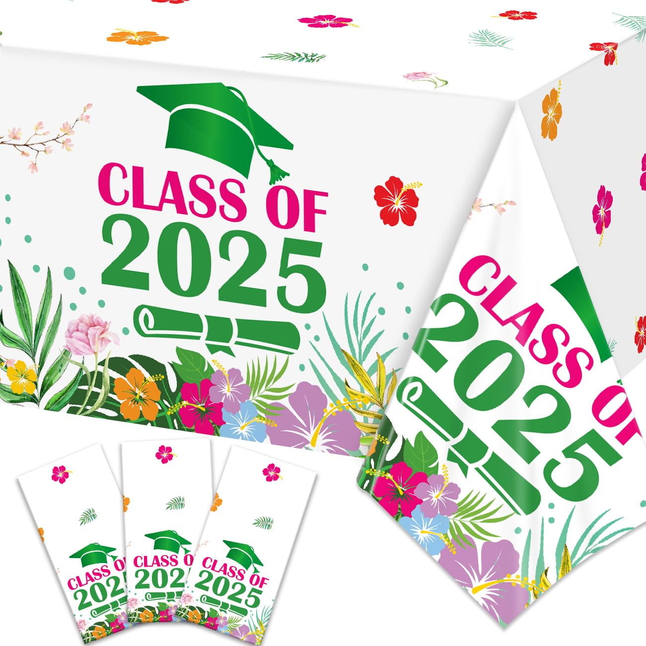 Aloha Graduation PartyTRDN Decorations 2025 Hawaiian luau Class of 2025 ...