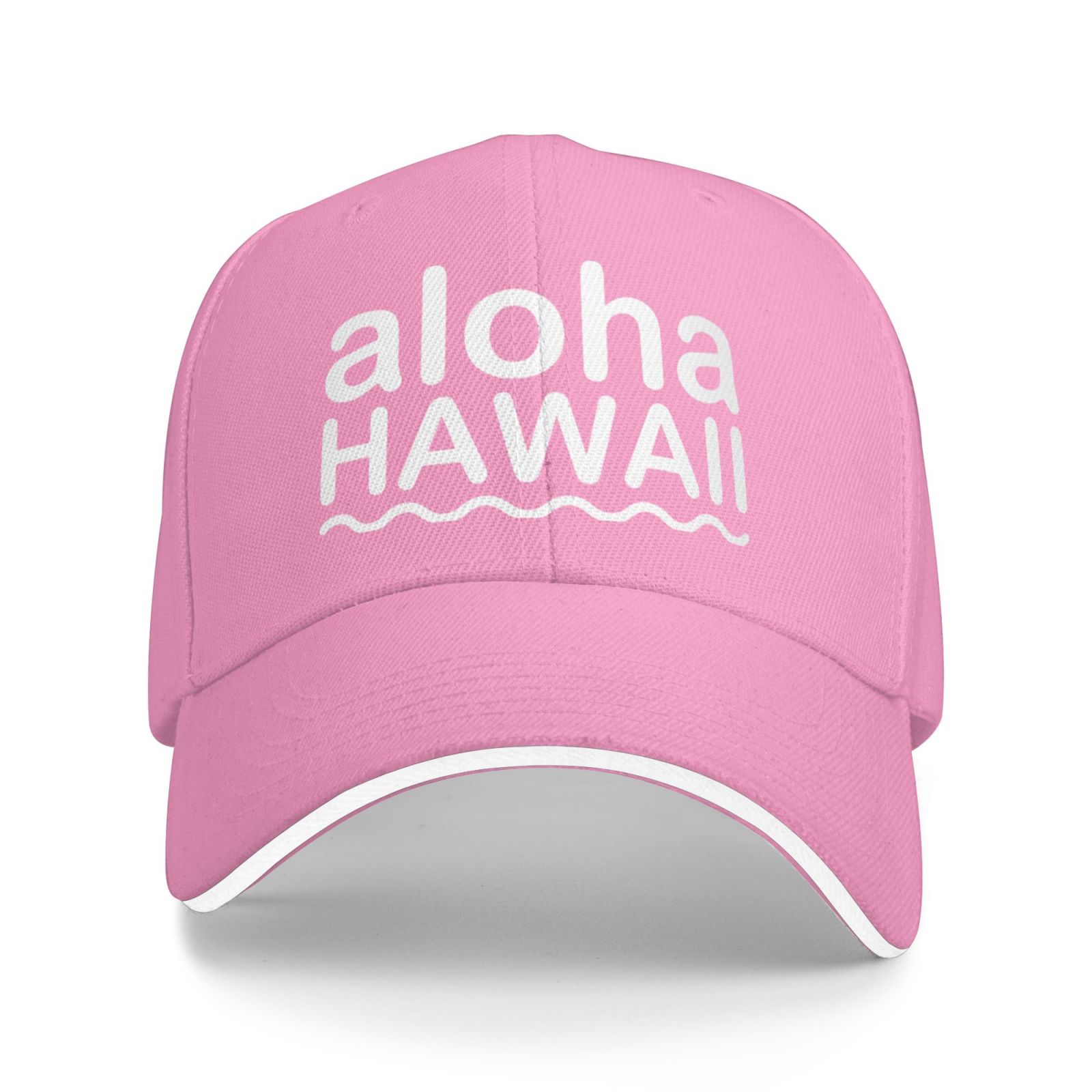 Aloha Hawaii Unisex Golf Baseball Cap Adjustable Sandwich Cap Casquette ...
