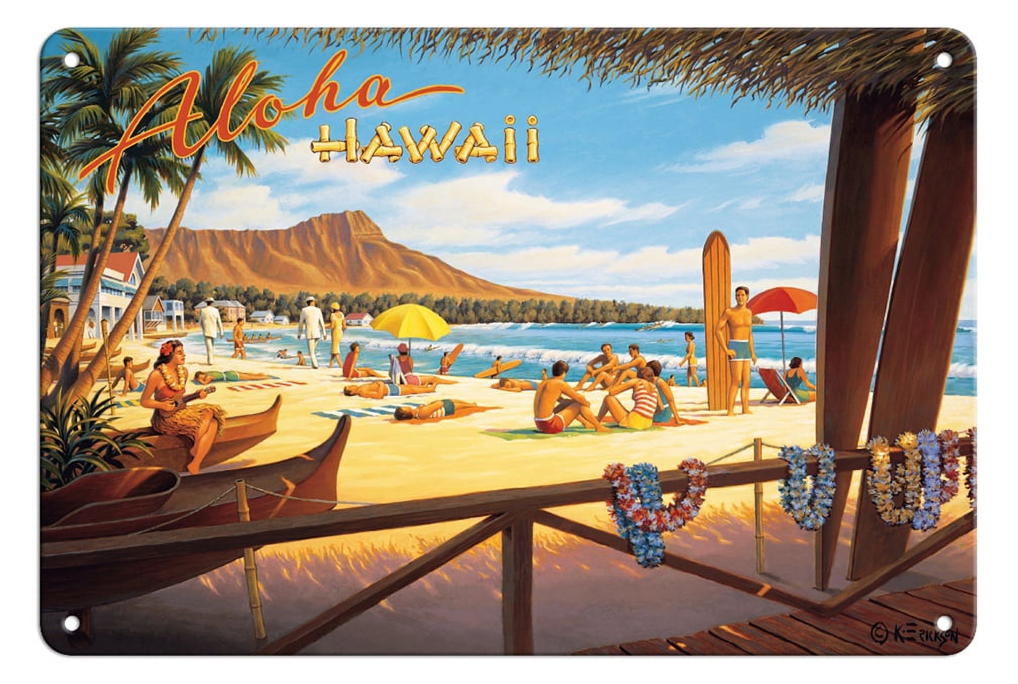 Aloha Hawaii - Diamond Head Crater - Royal Hawaiian Hotel - Waikiki ...