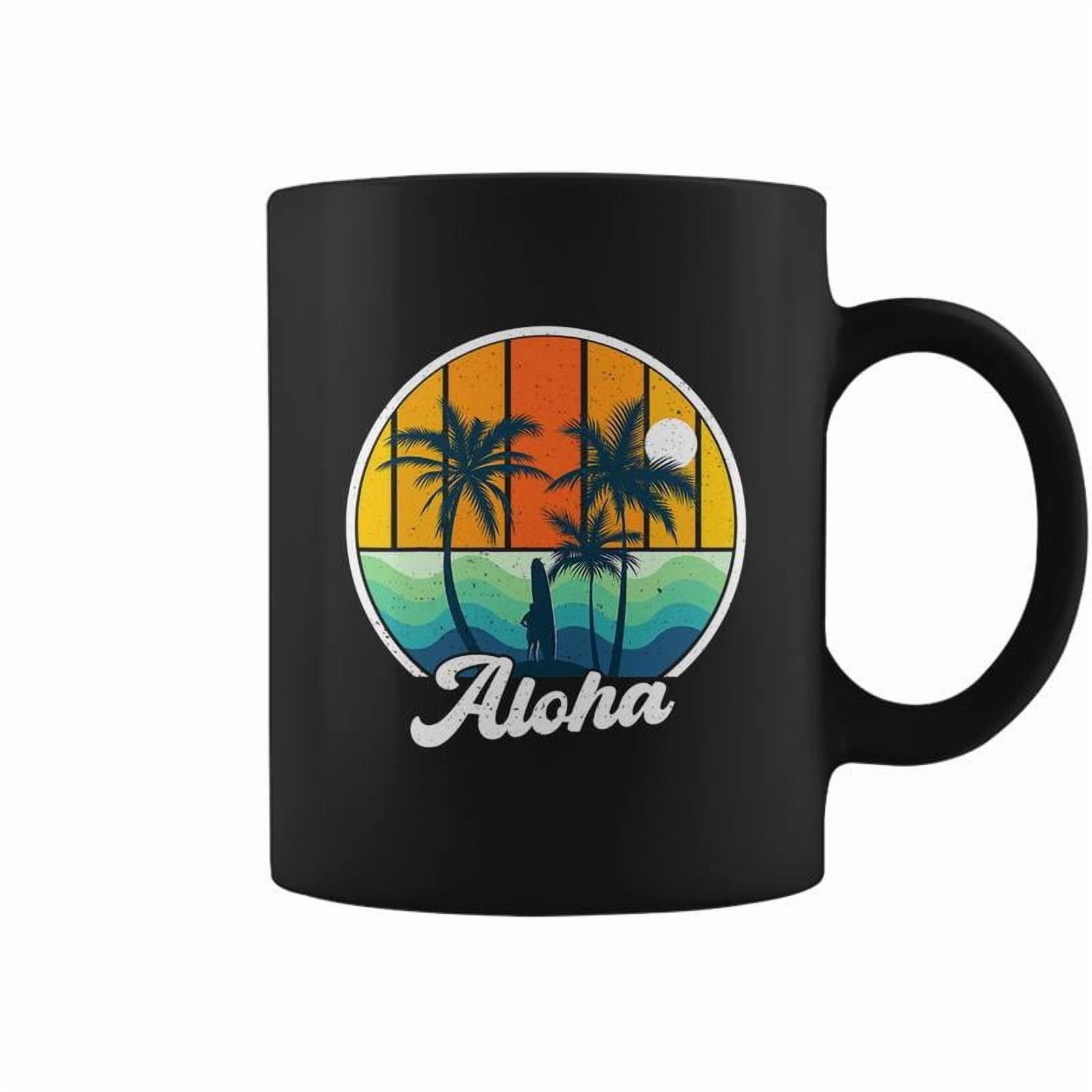 Aloha Hawaii Hawaiian For Boys Girls Palm Tree Surf Coffee M - Walmart.com