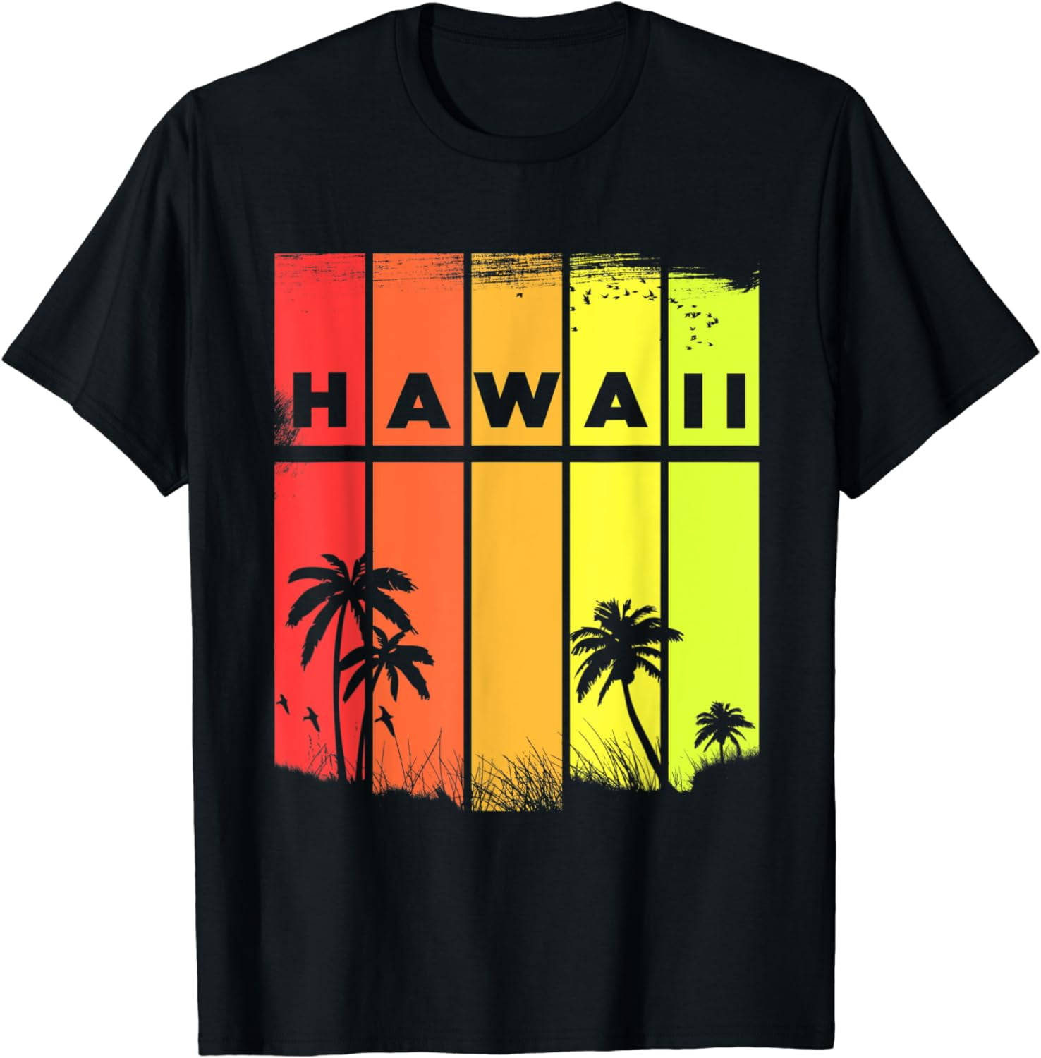 Aloha Hawaii Hawaiian Island Beach 80s Vintage T shirt - Walmart.com