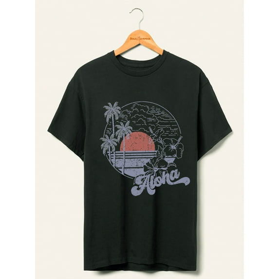 Aloha Hawaii Tee - Walmart.com
