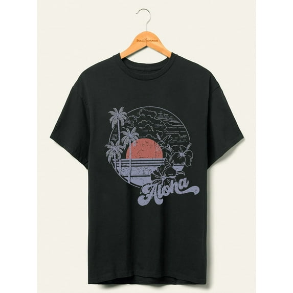 Aloha Hawaii Tee - Walmart.com