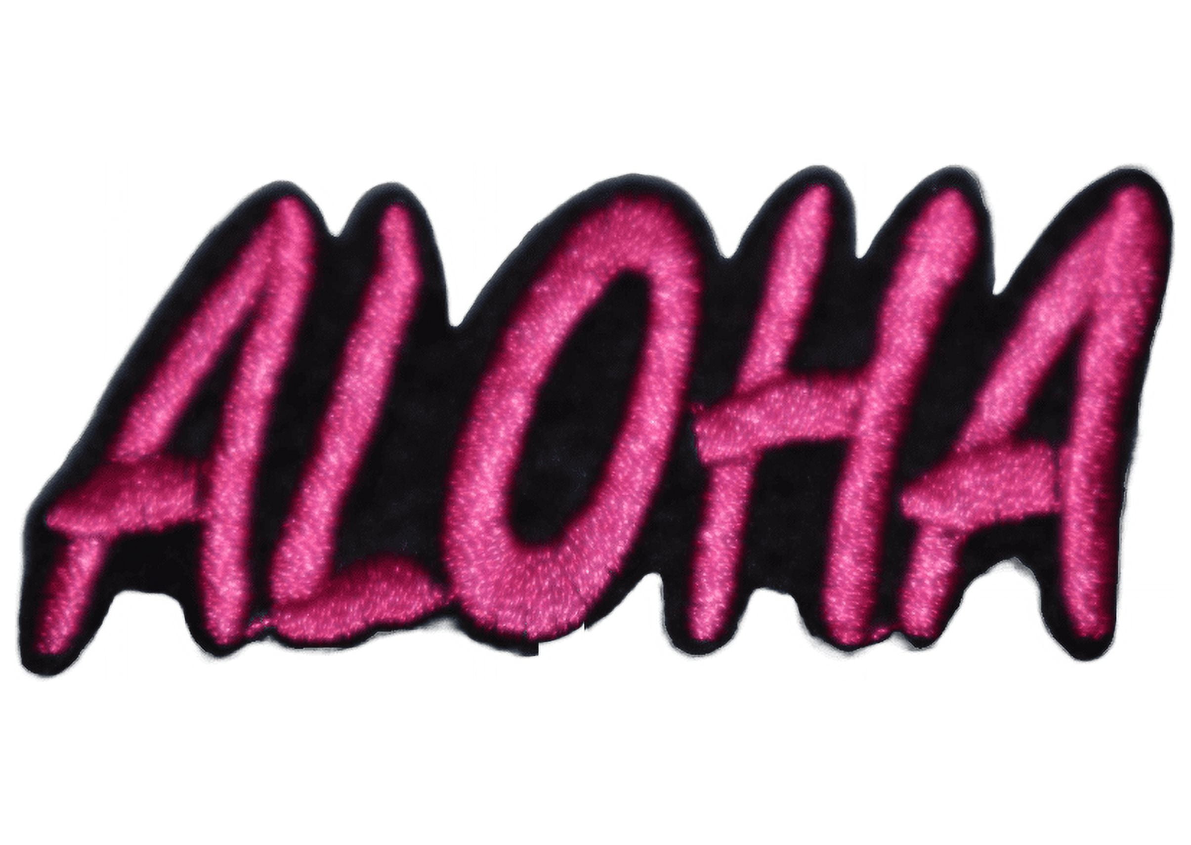 Aloha Hawaiian Inspired Travel Embroidered Patch - Walmart.com