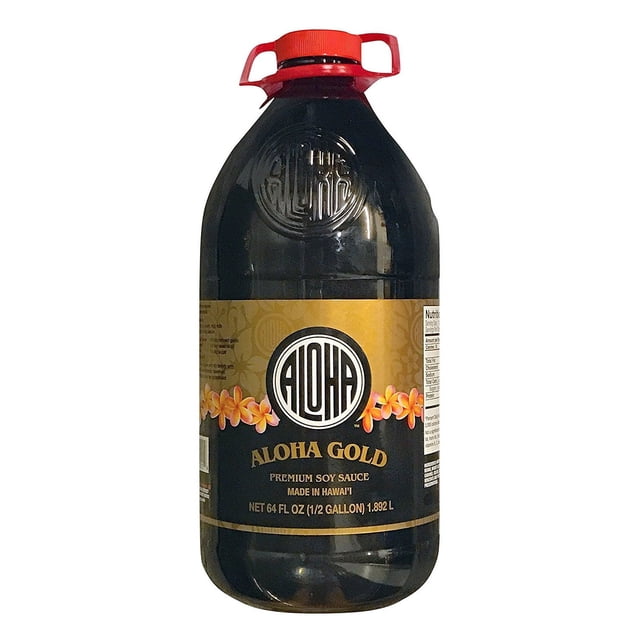 Aloha Hawaiian Shoyu Soy Sauce 64 Ounce (Choose from 6 Varieties ...