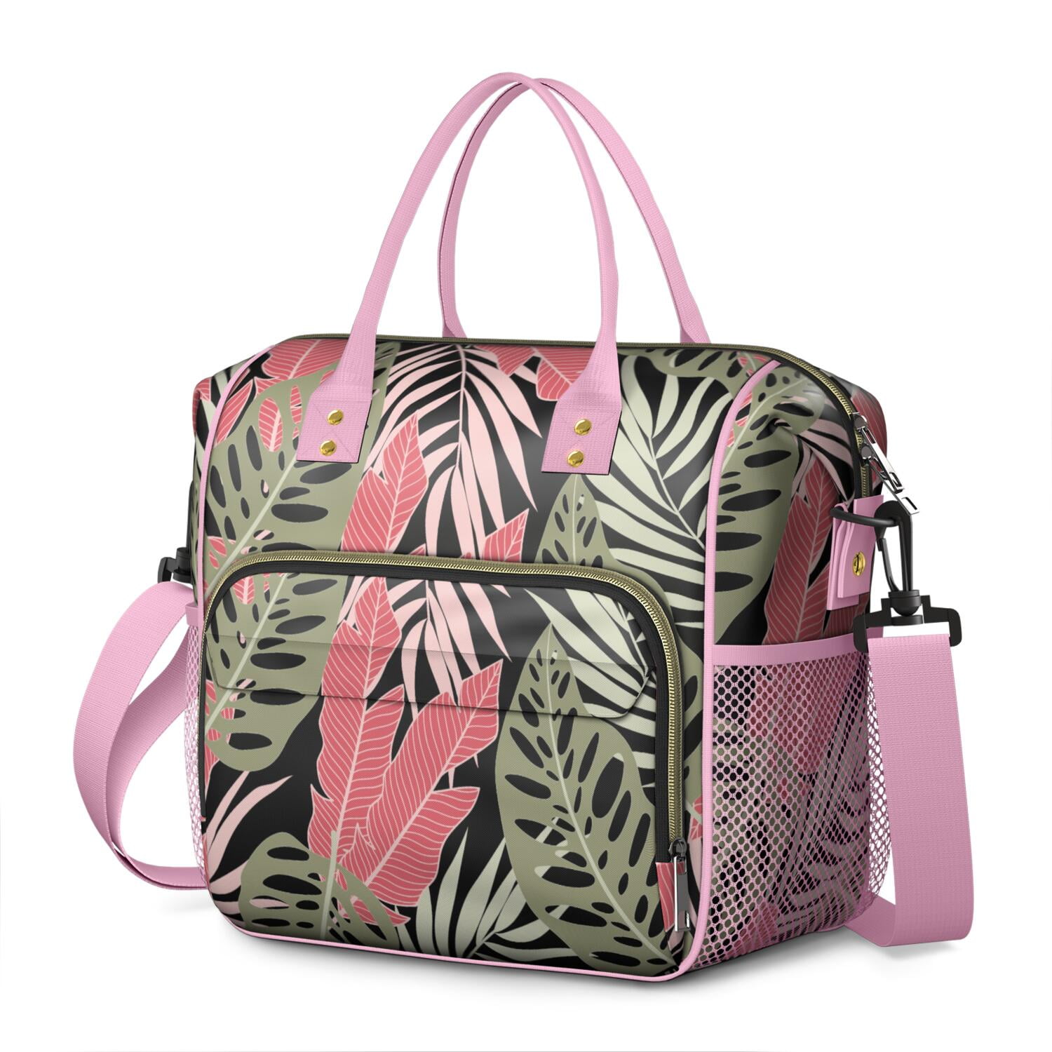 Aloha Inspired Large Insulated Lunch Box – Leakproof Dual Compartment ...