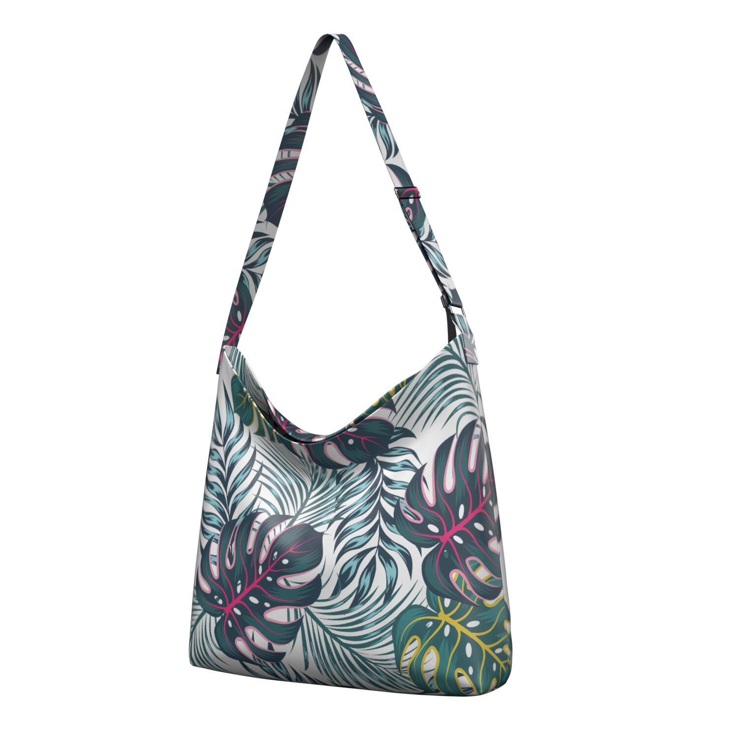 Aloha Inspired Multi-Pocket Crossbody - Sleek Design Large Capacity ...
