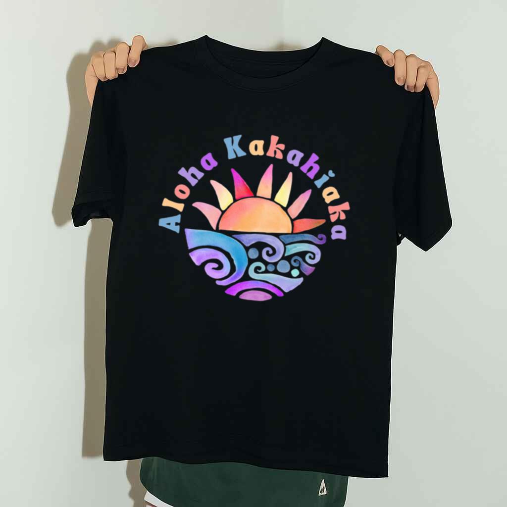 Aloha Kakahiaka T-Shirt, Good Morning ʻŌlelo Hawaii Shirt up to 5XL ...