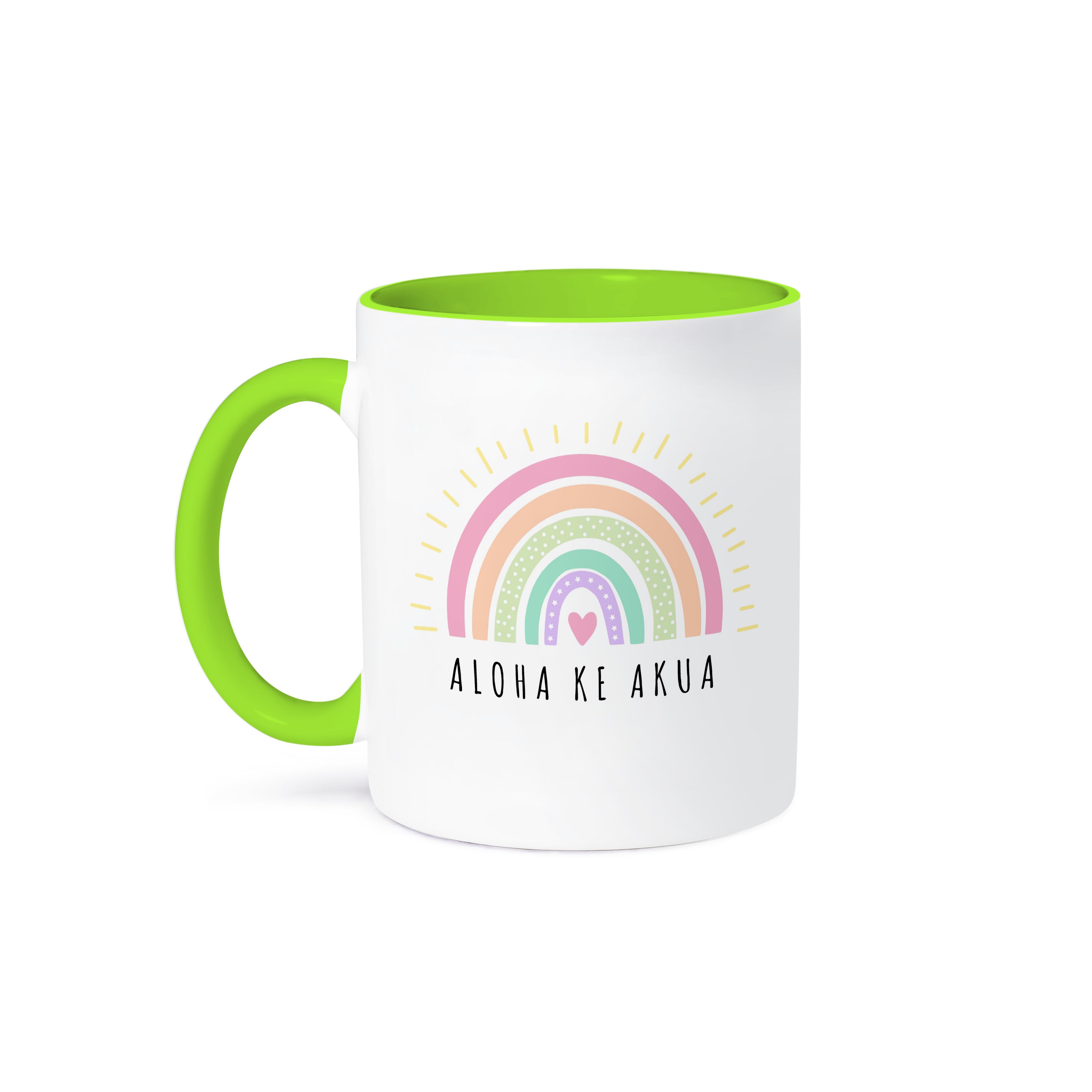 Aloha Ke Akua Hawaiian Breath Of Life Love Of God Pastel Boho Rainbow ...