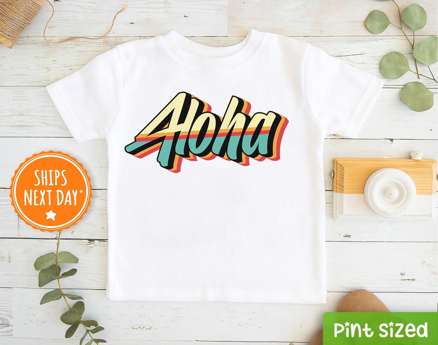 Aloha Kids Shirt, Hawaii Toddler Shirt, Vintage Baseball Tee TODDLER ...