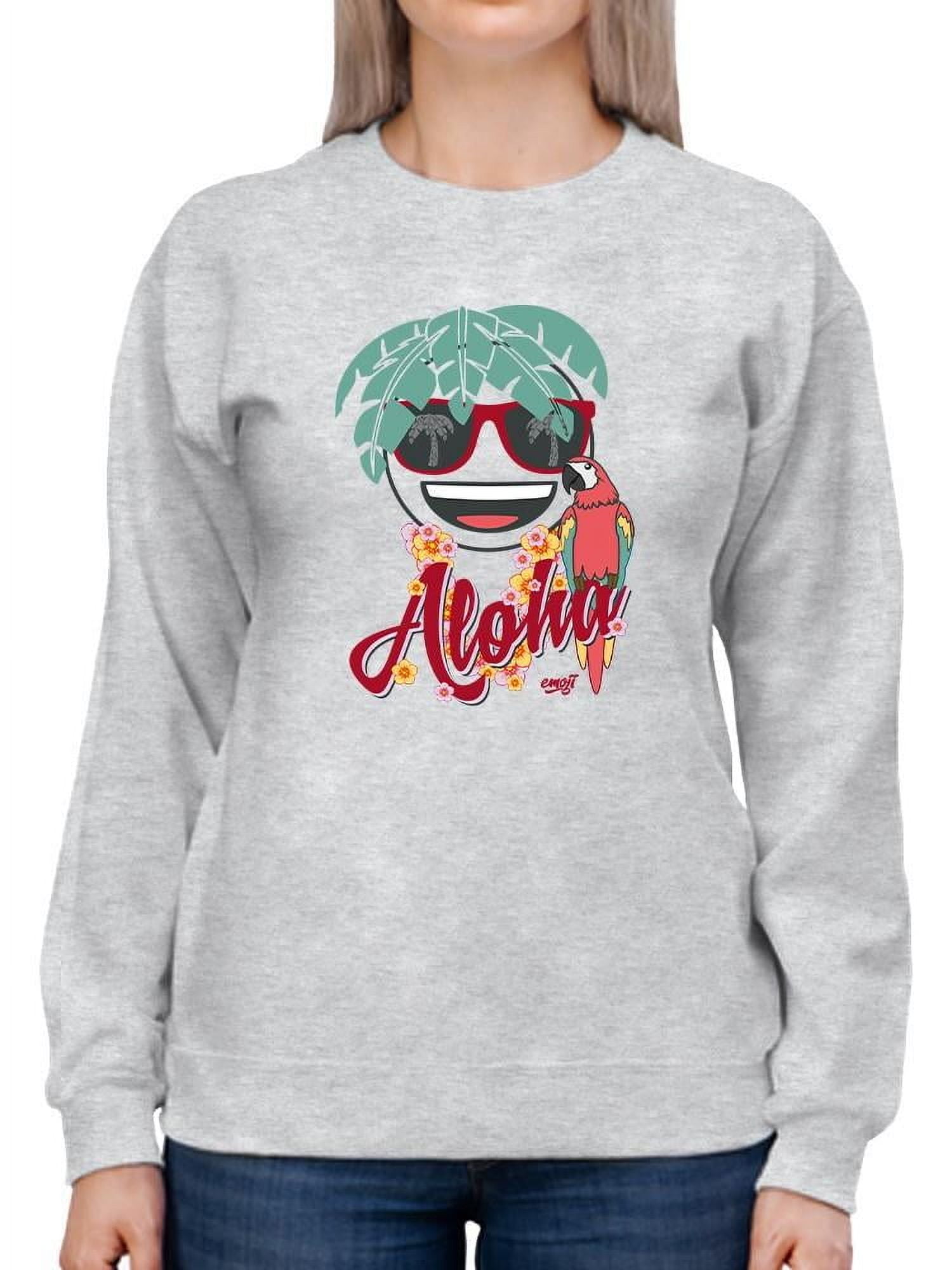 Aloha Mermaid - Tropical Island Vibes Graphic Women's Sweatshirt ...