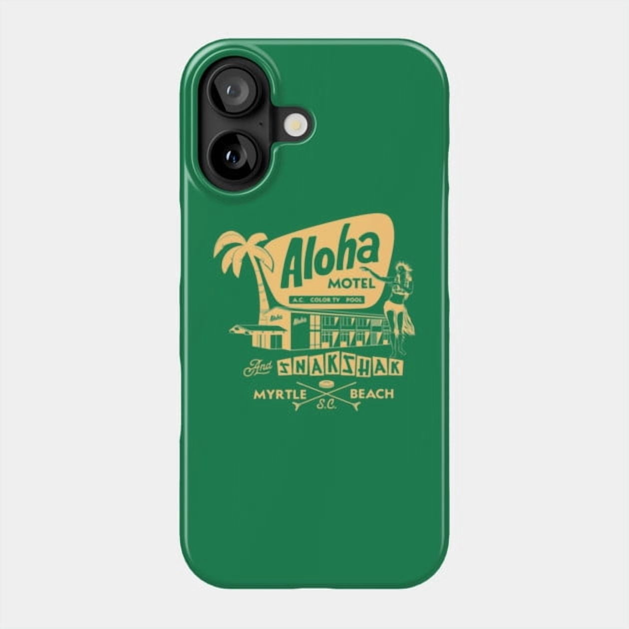 "Aloha Motel" Vintage Retro Roadside Americana Case for Apple iPhone 11 ...