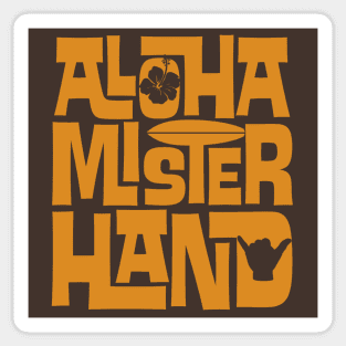 Aloha Mr Hand Sticker Phone Decal Water Bottle Stickers Car Decals ...
