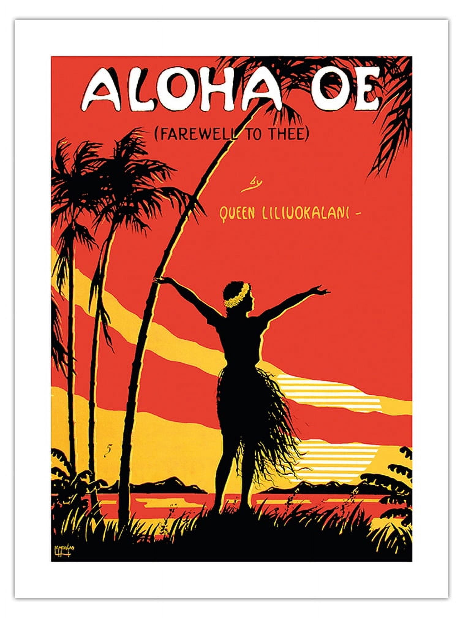 Aloha Oe (Farewell to Thee) - Famous Song Written by Queen Lili ...