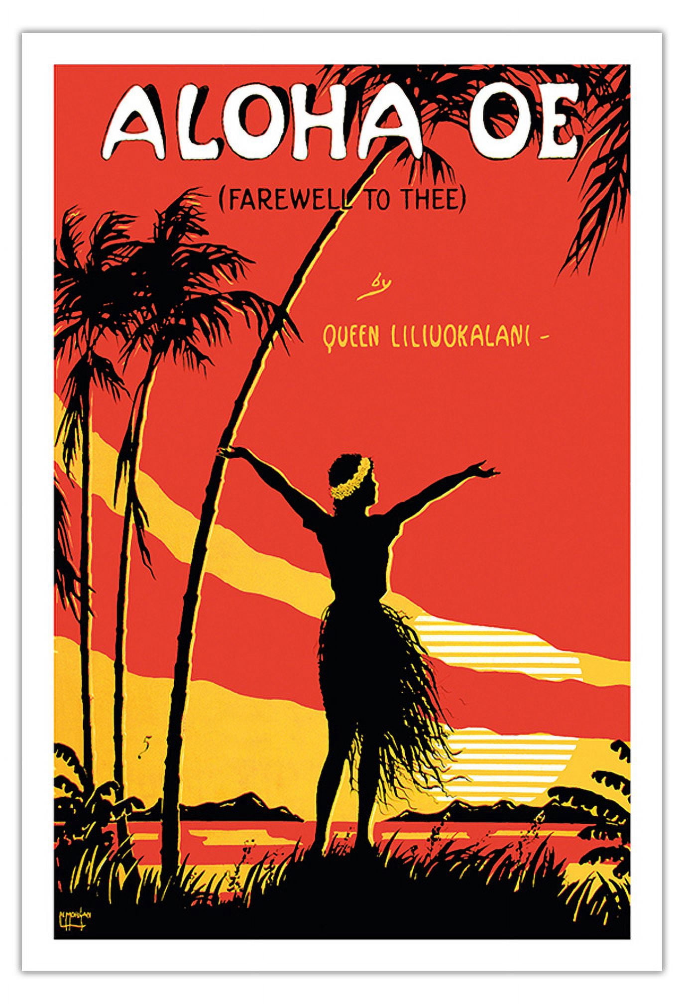 Aloha Oe (Farewell to Thee) - Famous Song Written by Queen Lili ...