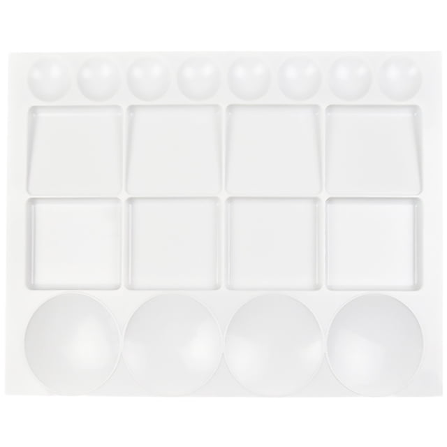 Aloha Plastic Paint Color Palette Painting Pallet Tray Plastic Water ...