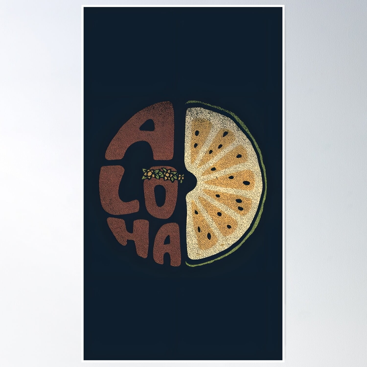 Aloha Poster Wall Art Modern Wall Decor Wall Art Home Decor - Walmart.com