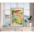 Aloha Shack Tropical Beach Illustration Home Wall Decor Unframed Paper ...