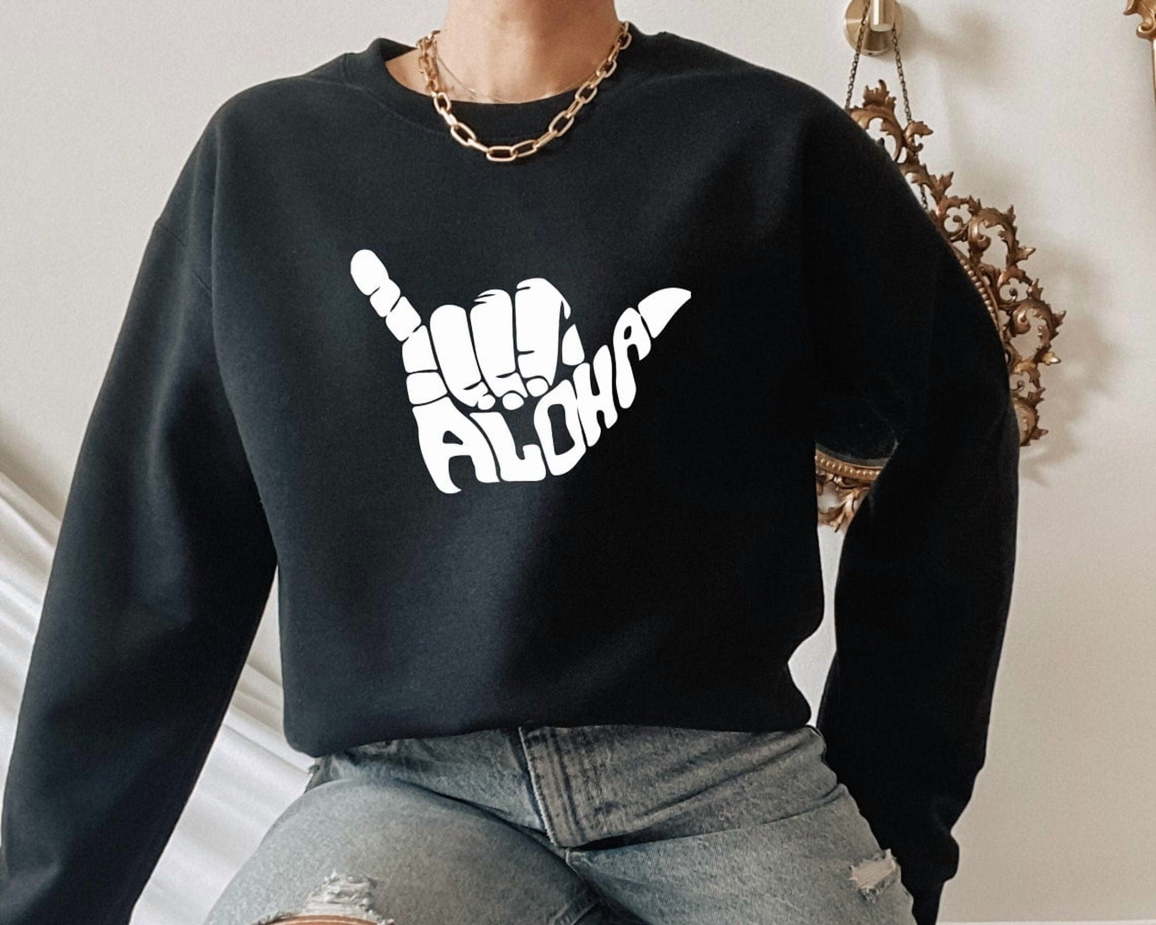 Aloha Shaka Hand Sweatshirt: Hawaii Family Vacation Hoodie Tshirt All ...