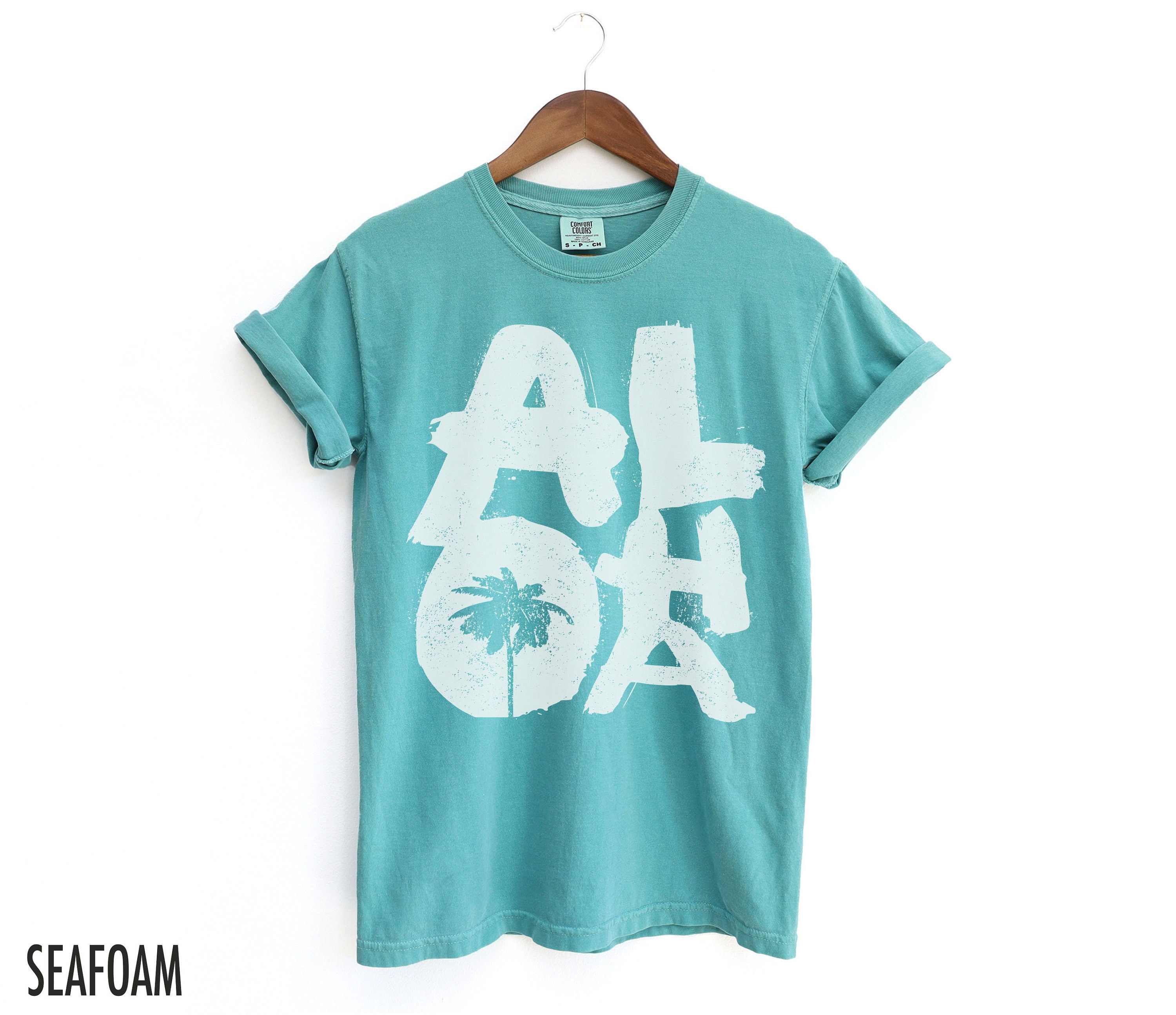 Aloha Shirt, Hawaii Shirt, Beach Tshirt, Retro Summer T Shirt, Coconut ...