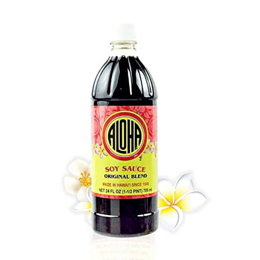 ALOHA Shoyu Soy Sauce, Original Blend, Hawaiian, Smooth Balanced Flavor ...
