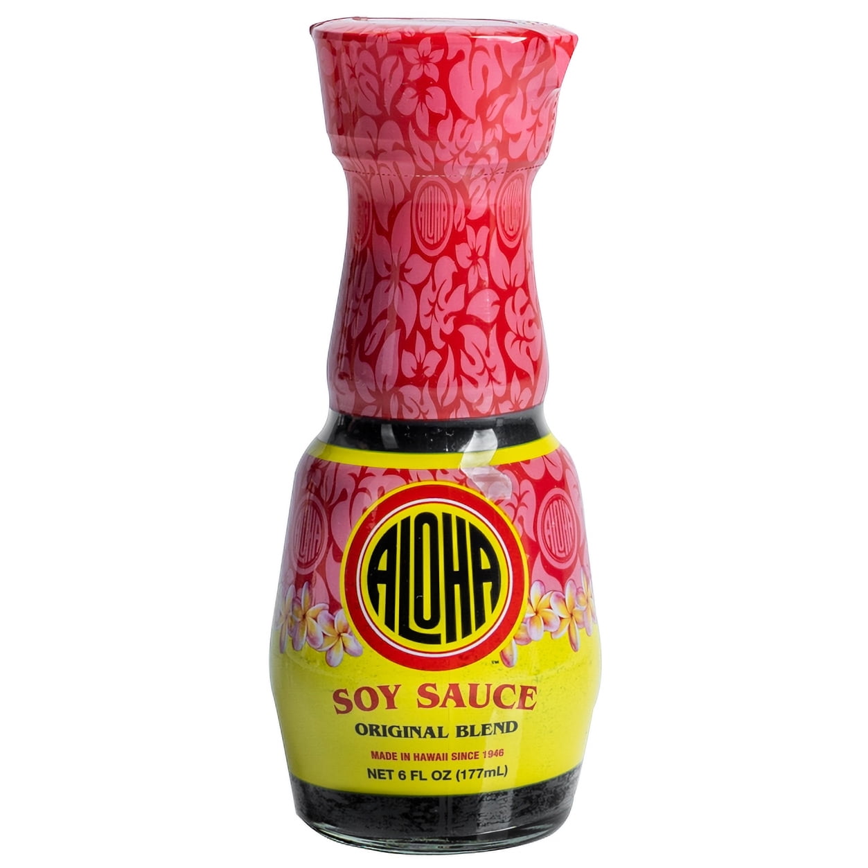 Aloha Shoyu Soy Sauce 6 oz Original Blend Low Acidity Soy Sauce - Walmart.com