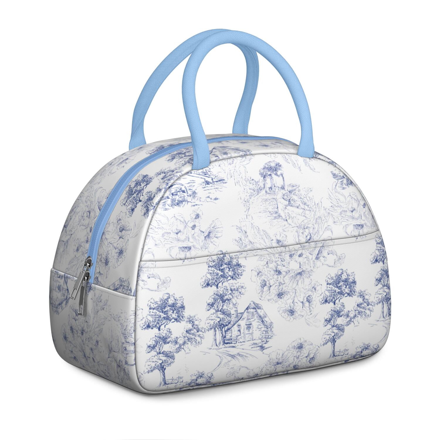 Aloha Spirit Lunch Bag - Traditional Polynesian Tiki & Palm Motif ...