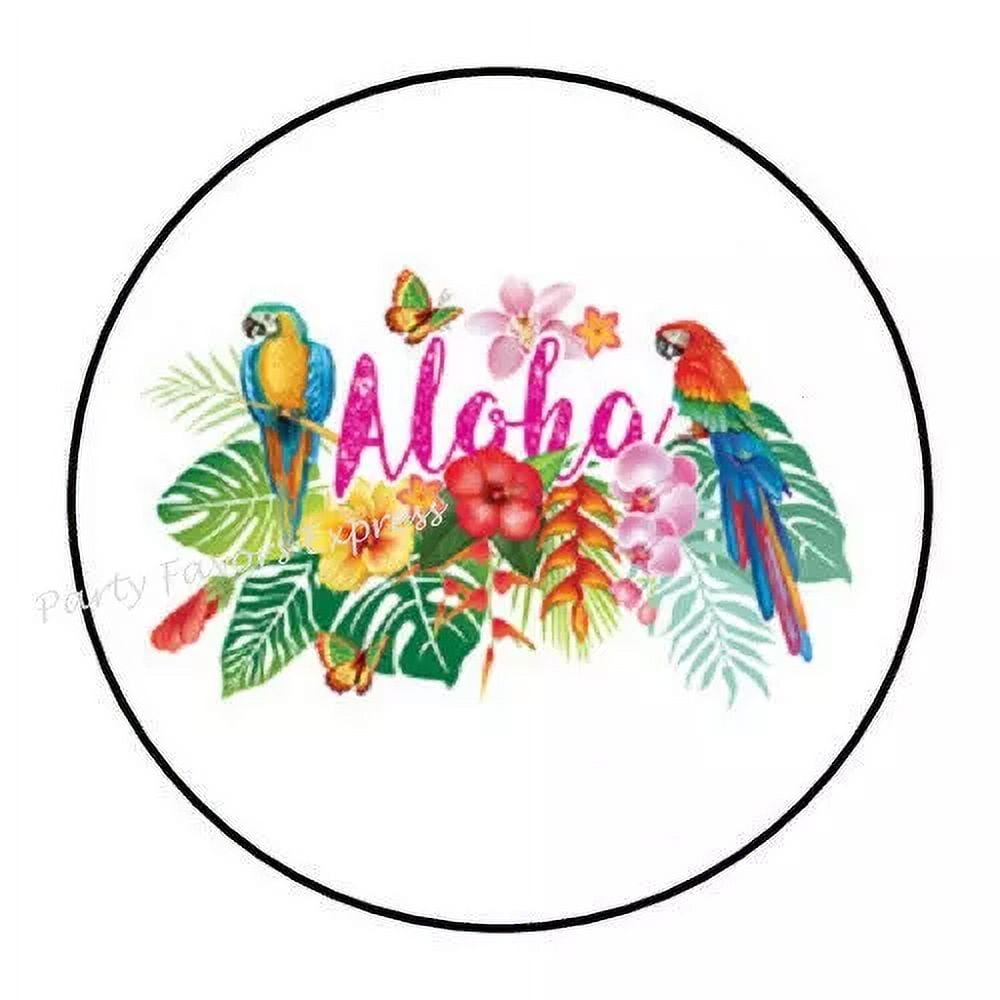 Aloha Sticker Party Favors Sticker Envelope Seals Labels Stickers Phone ...