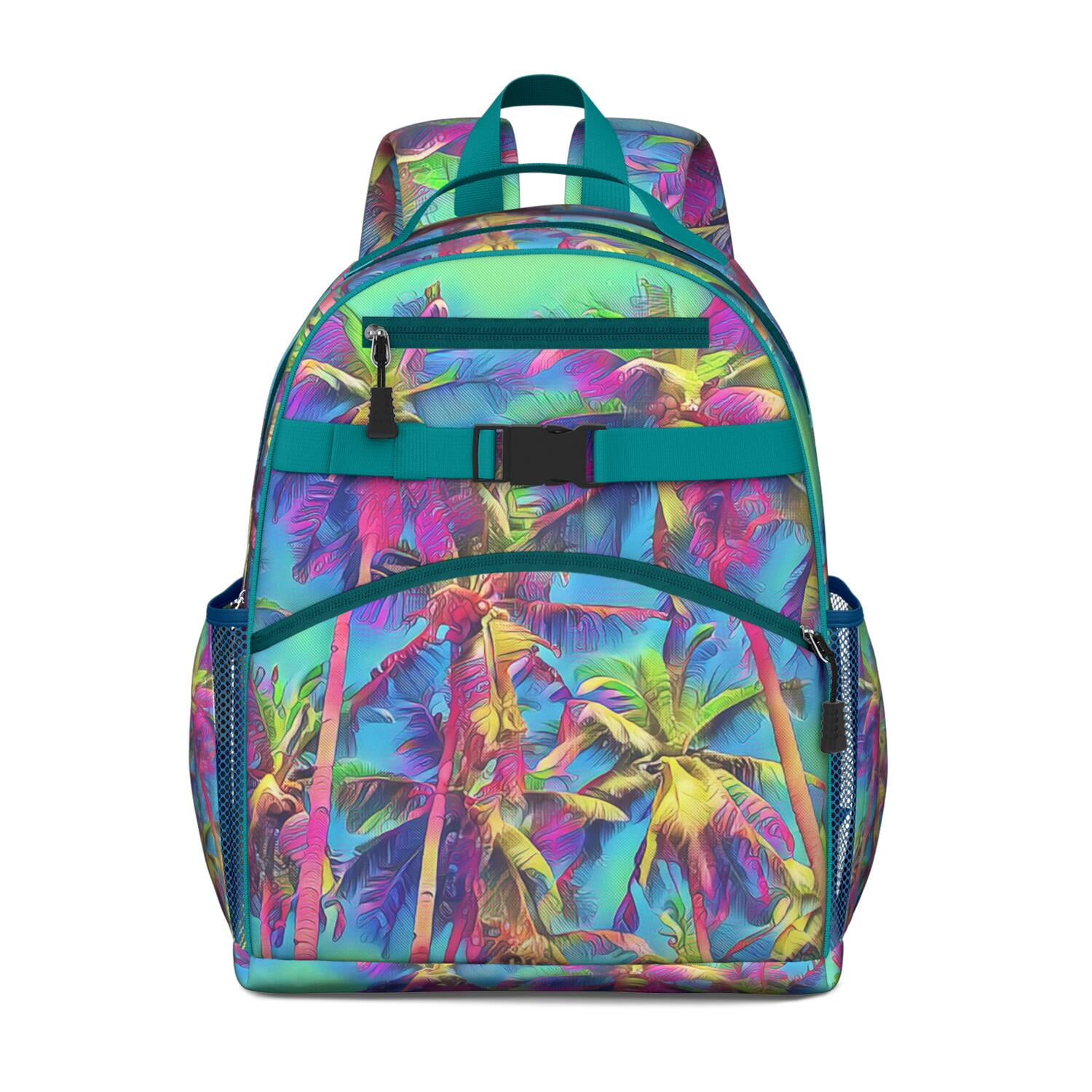 Aloha Student Backpack Bookbag Tropical Hawaiian Island Exotic Palm ...