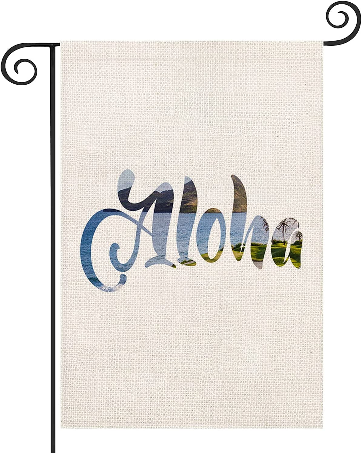 Aloha Summer Garden Flag Vertical Double Sided,Hawaii Beach Flag Yard ...