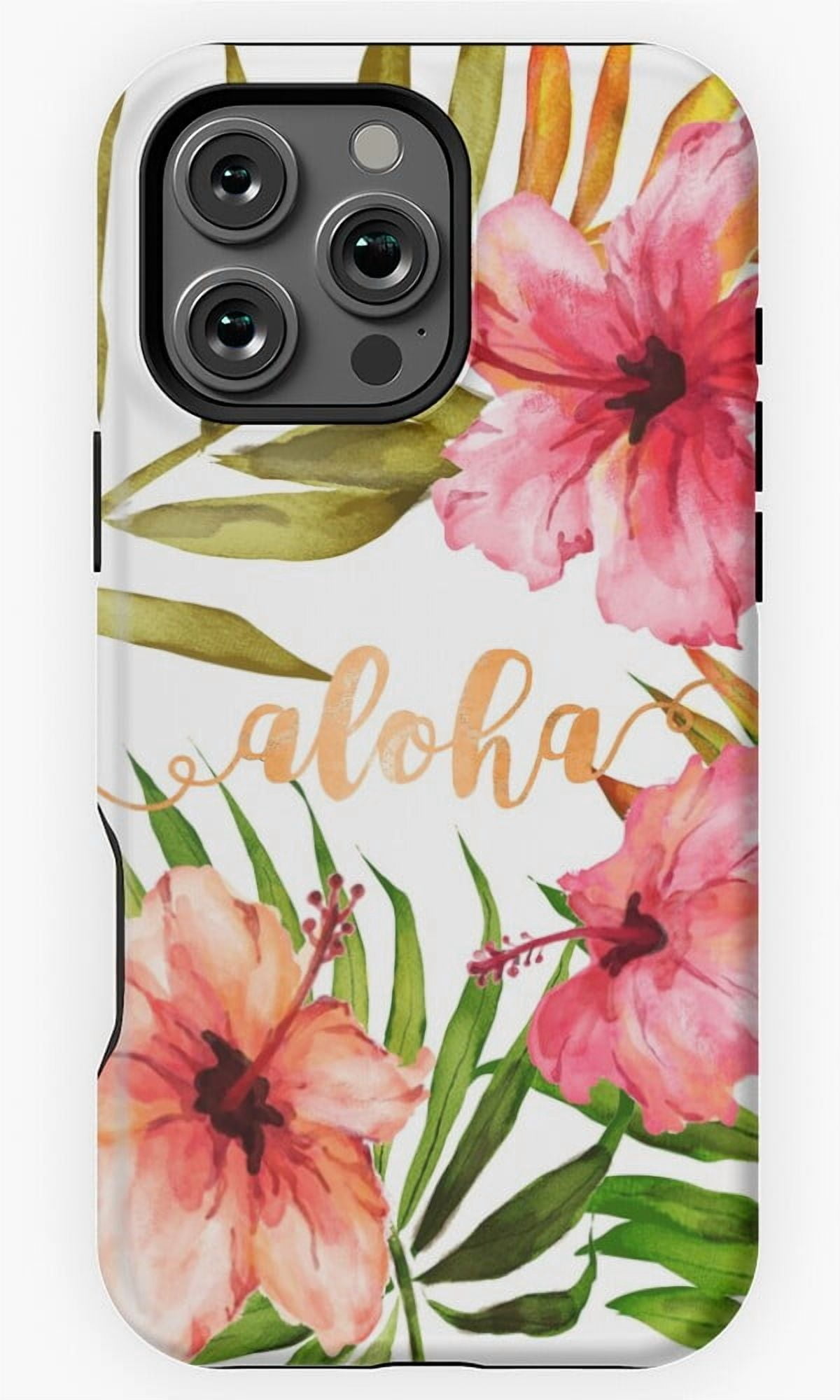 Aloha Tropical Hawaiian Floral Phone Case Compatible with iPhone 11 to ...